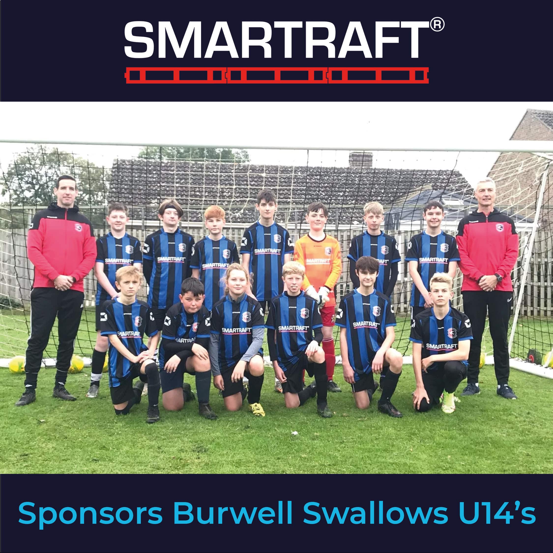 Burwell Swallows Under 14's Sponsored by Smartraft® : Smartraft
